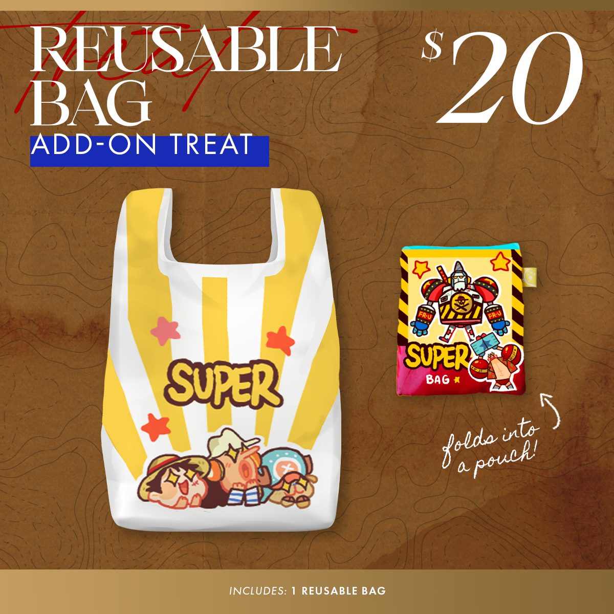 [Add on] Reusable Shopping Bag